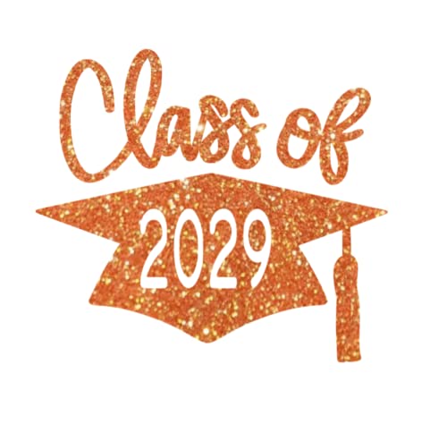 Amazon.com: Class Of 2029 Graduation Cap Vinyl Decal, Graduation T ...