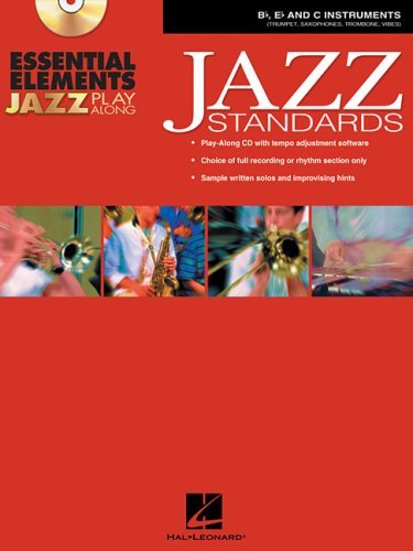 Essential Elements Jazz Play-Along: Jazz Standards B Flat, E Flat and C ...