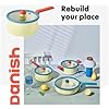 Amazon.com: Danish Kitchen Nonstick 6-Pieces Forged Cookware Set with ...