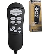 Amazon.com: ZKAD-5 5 Pin Lift Chair Remote Only Fit for 2 Motors Golden ...