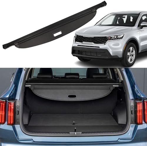 Amazon.com: Liizoo Cargo Cover for KIA Sorento 2021 2022 2023 ...