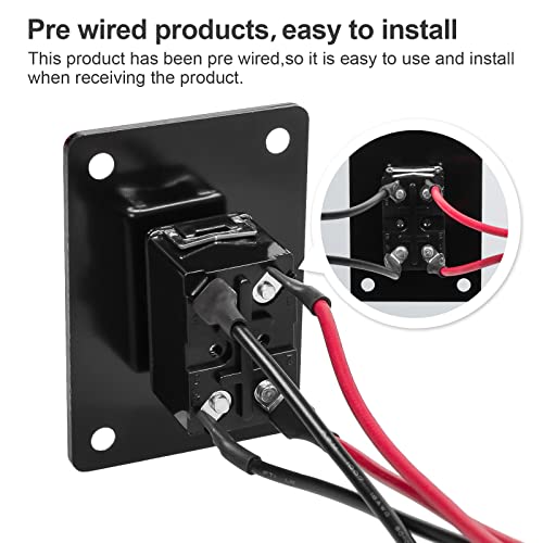 Snapklik.com : GUETNEU Button Switch Rocker Switch Toggle Switch Four ...