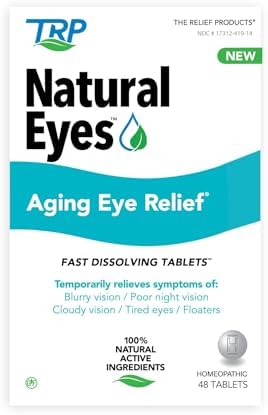 Amazon.com: Natural Eyes Aging Eye Relief Fast Dissolving Tablets for ...