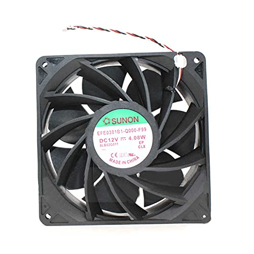 EFE0381B1-Q000-F99 Sunon 12V 4.08W 14038 140x140x38mm projector cooling ...