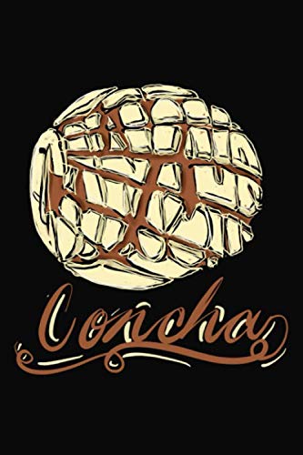 Vanilla Concha Journal: 120 Page 6" x 9": Concha Life: 9781088580851 ...