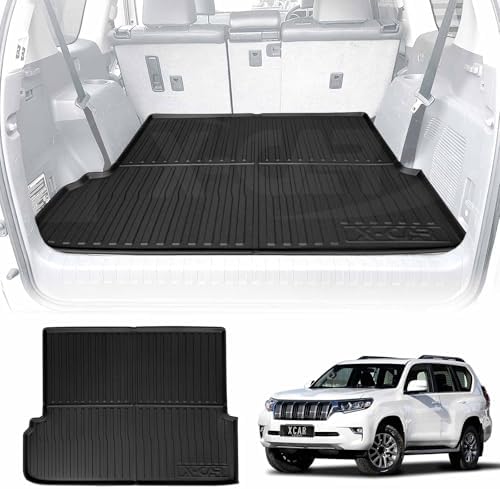 X-CAR Heavy Duty Cargo Rubber Mat Boot Liner Compatible with Toyota ...