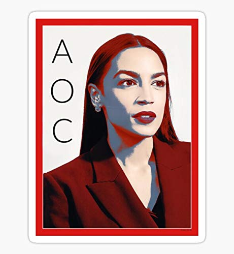 Amazon.com - AOC Alexandria Ocasio-Cortez - Sticker Graphic - Auto ...