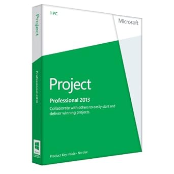 Amazon.com: Microsoft Project 2013 Professional Activation Key ...