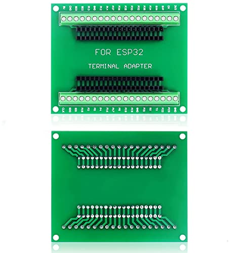 DUBEUYEW ESP32S Breakout Board GPIO 1 into 2 for 38PIN Wide Version ESP32 ESP-WROOM-32 ...