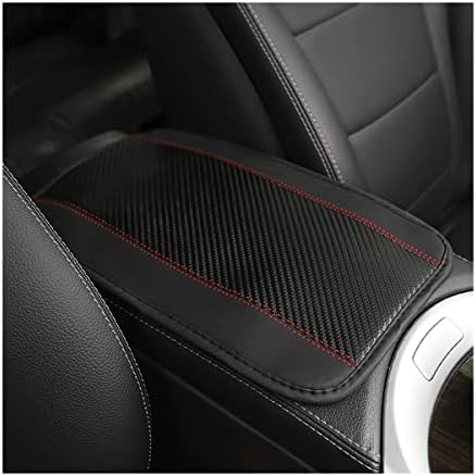 JNNJ Car Center Console Cover, PU Leather Car Armrest Cover Universal ...