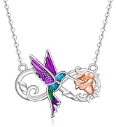 Amazon.com: LOVGIFSET Hummingbird Bracelet Sterling Silver Infinity Hummingbird Bracelets for ...