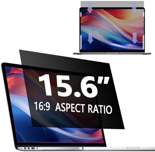 Amazon.com: Laptop Privacy Screen 15.6 Inch,Removable 16:9 Aspect ...
