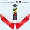 Amazon.com: 20 Oz Portable Blender USB Rechargeable, Supkitdin ...