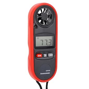 Digital Wind Speed Meter Anemometer, Handheld Anemometer HVAC ...
