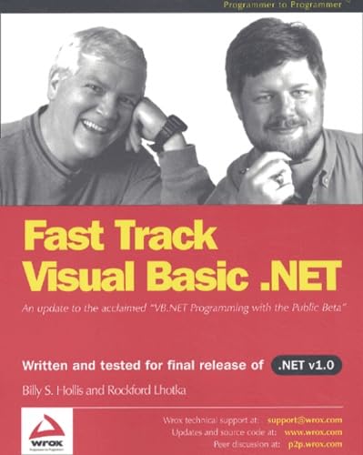 Fast Track Visual Basic .NET: Rocky Lhotka, Billy Hollis: 9781861007124 ...