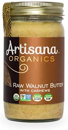 Amazon.com : Artisana Organics Raw Walnut Butter with Cashews - No ...