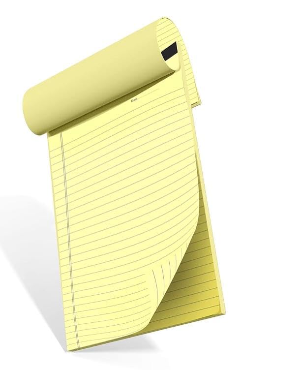 A5 Size Notepad Daily Planner Personl And Office Use | Pack of 6 | 50 ...