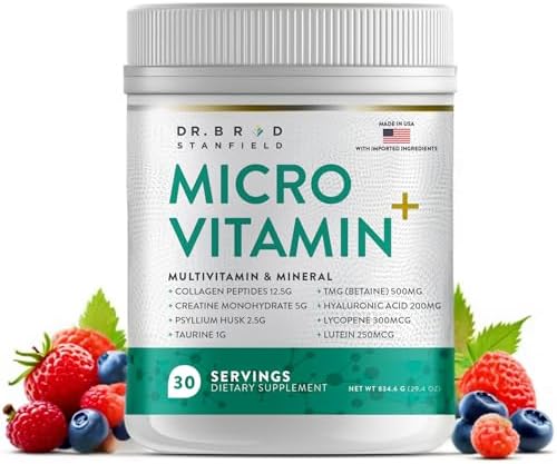 Amazon.com: Dr Brad Stanfield Daily Low Dose MultiVitamin & Mineral for ...