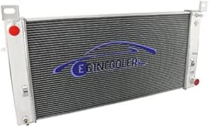 Amazon.com: EGINCOOLER CU2423 3 Row Core Aluminum Radiator Replacement ...