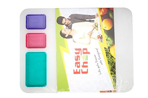 Buy Easy chop chopping board with three detachable trays. Online at Low ...