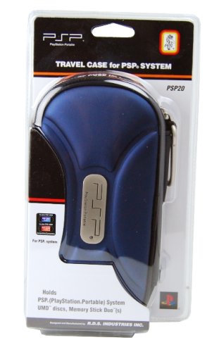 Amazon.com: PSP Travel Case - Blue : Video Games