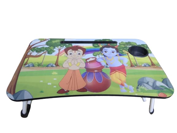 Desk Laptop Table, Study Tab with Cartoon and Education Theme ...
