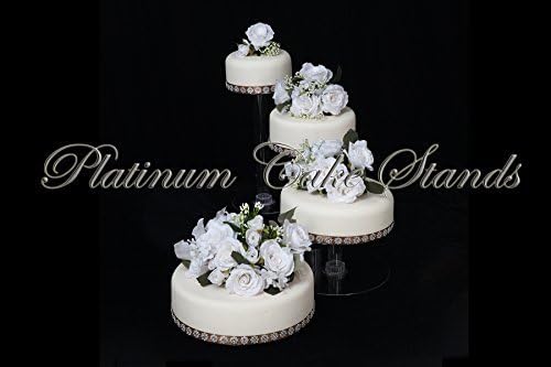 Amazon.com: 3 Tier Cascade Wedding Cake and Cupcake Stand (SQ308 ...