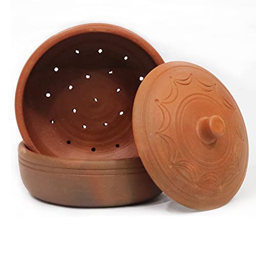Buy Ulamart Clay Sprout maker | Terracotta sprouter pot | Hygienic ...