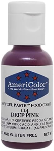 Amazon.com: Americolor Soft Gel Paste Food Color, 0.75-Ounce, Deep Pink : Grocery & Gourmet Food