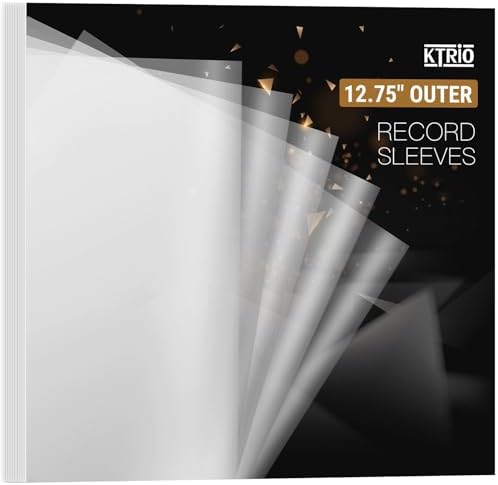 Amazon.com: KTRIO 20 Pcs Record Sleeves for Vinyl Record - Clear 3 Mil ...