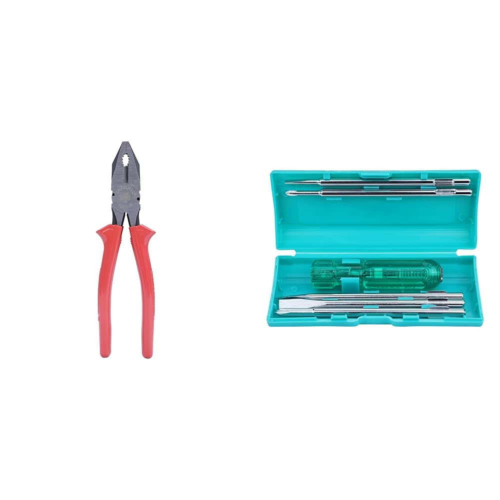 TAPARIA Insulated Lineman Combination Cutting Piler 210 MM / 8" (Silver ...