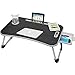 Callas Multipurpose Foldable Laptop Table with Cup Holder | Drawer ...
