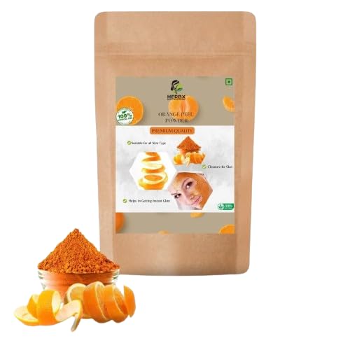Herbx Organic Orange Peel Powder, Pure Natural & Organic for Skin ...