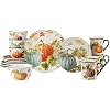 Amazon.com | Certified International Harvest Autumn Havest 16 Pc ...