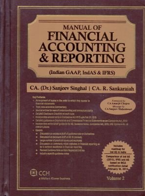 Manual of Financial Accounting and Reporting (Indian GAAP, IndAS and ...