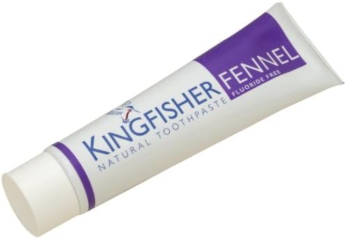 Amazon.com : Kingfisher Natural Fennel Toothpaste 100ml - Fluioride ...