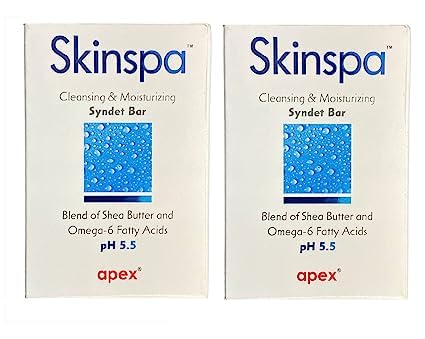 Skin Spa Cleansing & Moisturizing Syndet Bar Soap 75Gm (pack of 2 ...