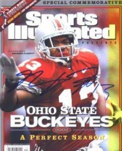 Maurice Clarett Autographed Sports Illustrated Magazine (Ohio State ...