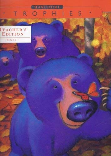 Harcourt Trophies Kindergarten, Grade K, Vol. 1, Teacher's Edition ...