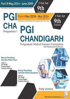 Pgi Chandigarh Postgraduate Medical Entrance Examination Self ...