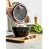 Amazon.com: YHOJOY Ceramic Garlic Keeper with Lid, Garlic Holder ...