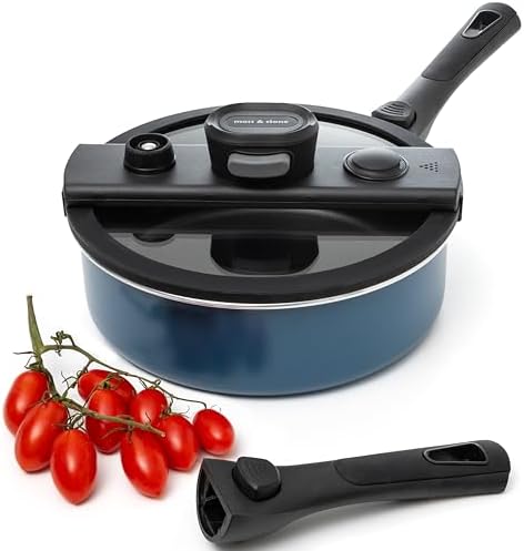 Amazon.com: Moss & Stone 2.3 Quart Micro Pressure Cookware with ...