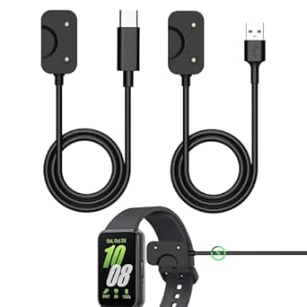 2PCS Magnetic Smartwatch Charger Compatible with Samsung Galaxy Fit 3 ...