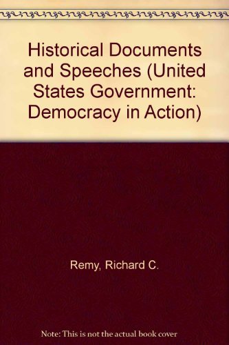 Historical Documents and Speeches (United States Government: Democracy ...