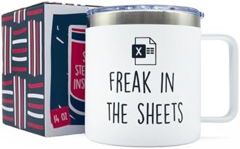 Amazon.com: BRANDMART Accountant Spreadsheet Coffee Mug, Funny ...
