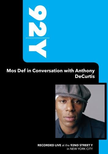 Amazon.com: 92Y - Mos Def in Conversation with Anthony DeCurtis ...