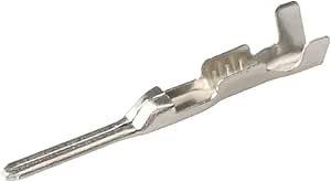 Amazon.com: ImBros 20/50/100/200 Pcs 2.0mm Male Female Automotive Crimp Wire Terminal Brass ...