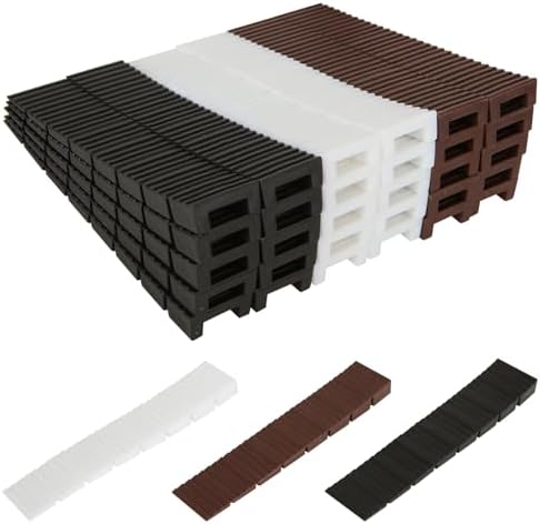 YAYODS 150PCS Table Shims, Plastic Furniture Wedges Shims Leveling Pad ...