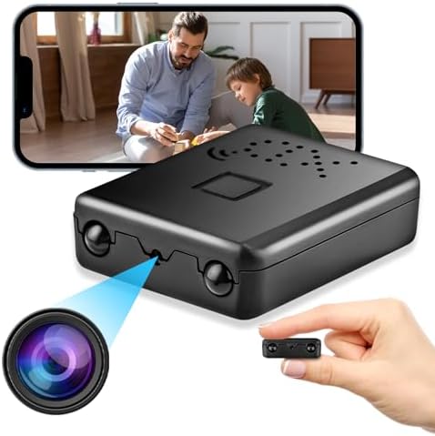 Amazon.co.jp: Small Camera, Hidden Camera, Small, WIFI, Surveillance ...