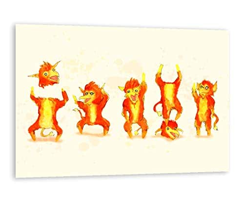 Amazon.com: Fire Gang Fine Art Print Poster : Home & Kitchen